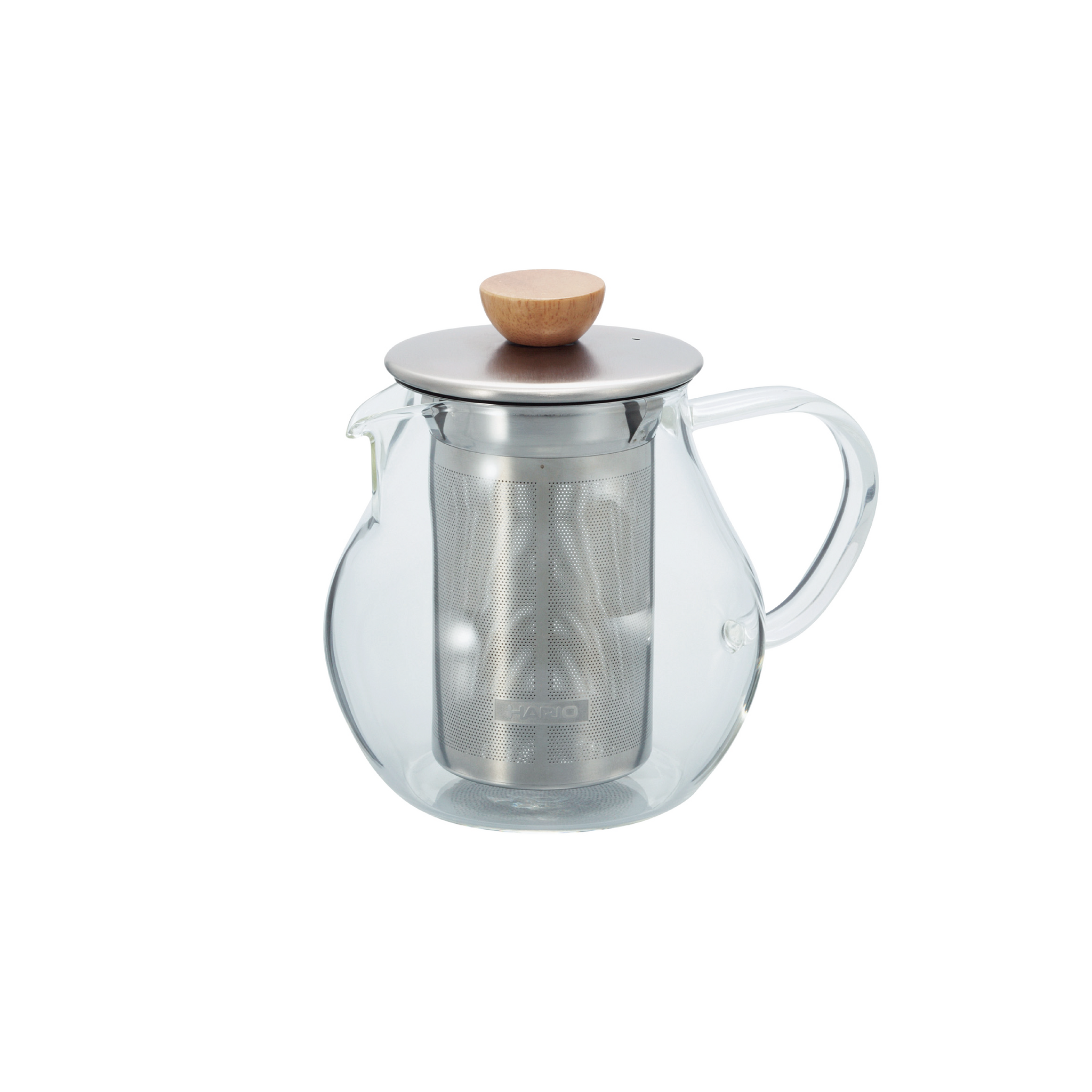 HARIO GLASS TEA PITCHER JAR S/S STRAINER 450ML